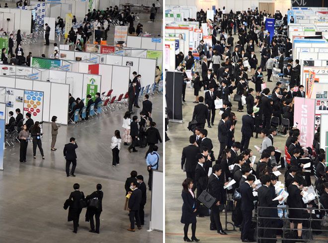 就活生はどこに消えた 参加者激減、合同説明会はもう要らない?<就活研究隊が行く>:北海道新聞デジタル
